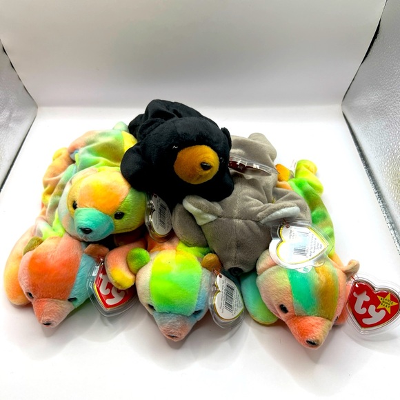 Ty | Toys | Ty Beanie Baby Lit Of 6 Sammy The Bear 4 Mel The Koala ...